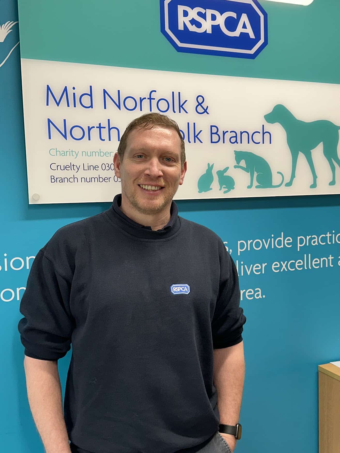 Meet the Team: Dan, Retail Trading Manager - RSPCA Norwich
